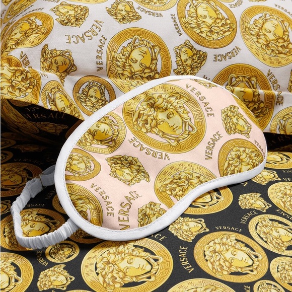 Versace | Accessories | Versace Amplified Medusa Sleep Mask Pink | Poshmark